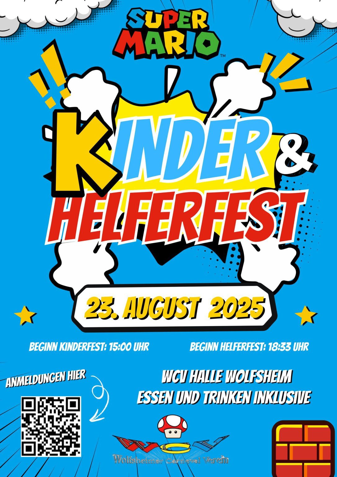 Kinder- und Helferfest - Wolfsheimer Carneval Verein